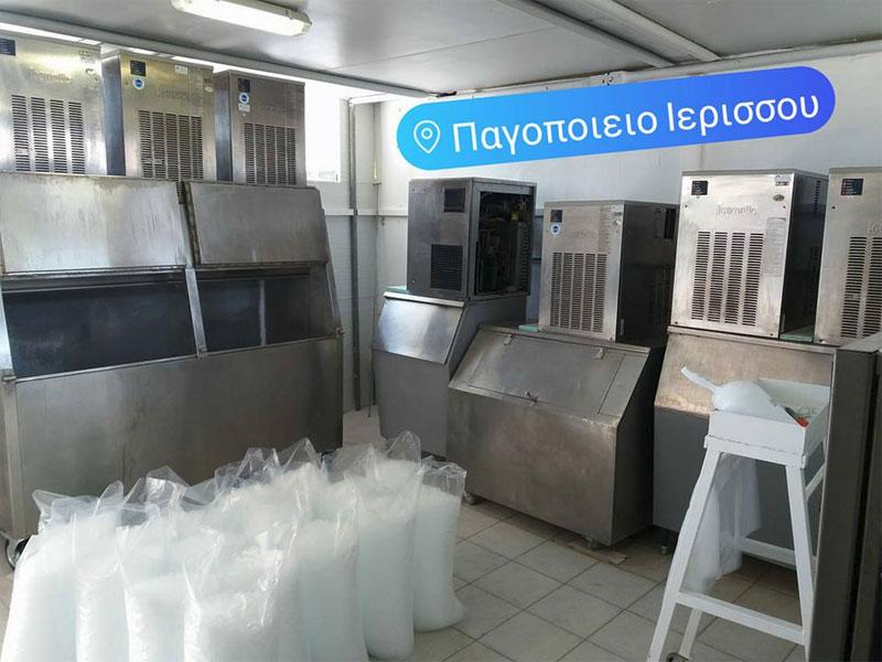Παγοποιείο Ιερισσού | Παγάκια - Τρίμα Πάγος | Χαλκιδική - 4ty.gr