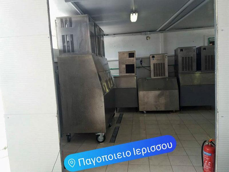 Παγοποιείο Ιερισσού | Παγάκια - Τρίμα Πάγος | Χαλκιδική - 4ty.gr