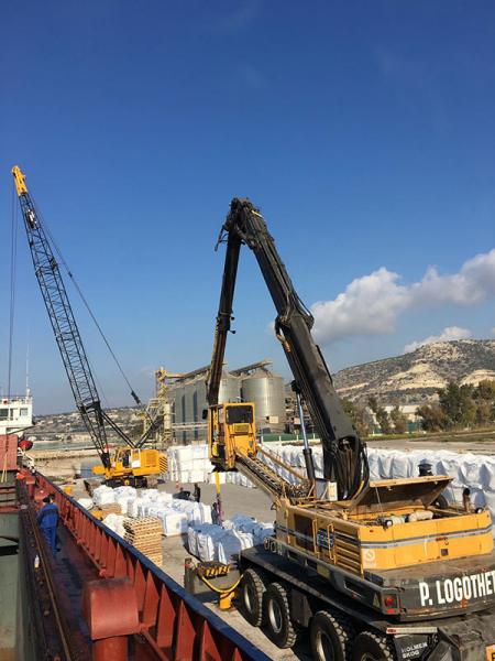 Logothetis Cranes | Cranes - Loading - Unloading Bulk Cargo Ships ...