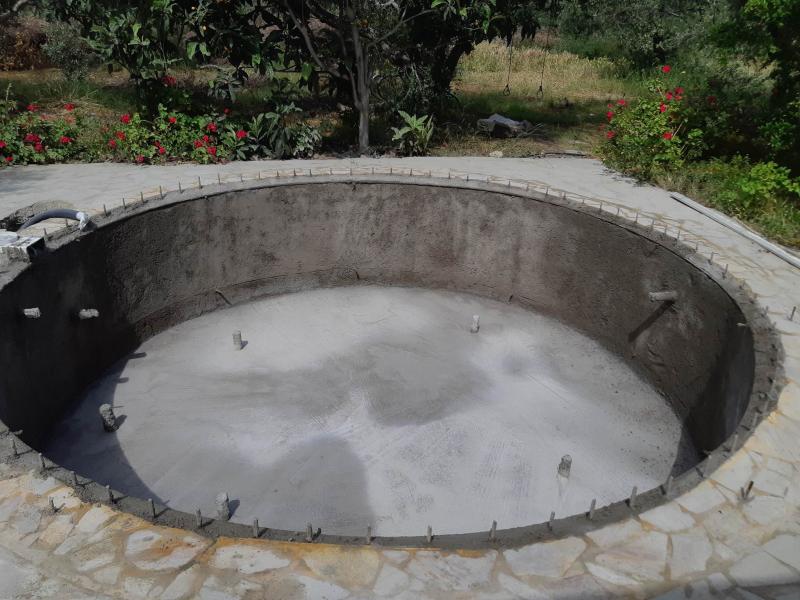 Εκτοξευόμενο Σκυρόδεμα Gunite Χανιά Κρήτη | Μανελίδης - 4ty.gr