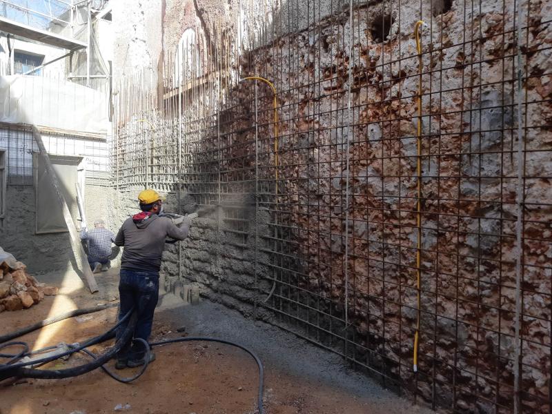 Εκτοξευόμενο Σκυρόδεμα Gunite Χανιά Κρήτη | Μανελίδης - 4ty.gr